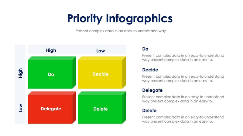 Priority Slide Infographic Template S12202303 | Infografolio