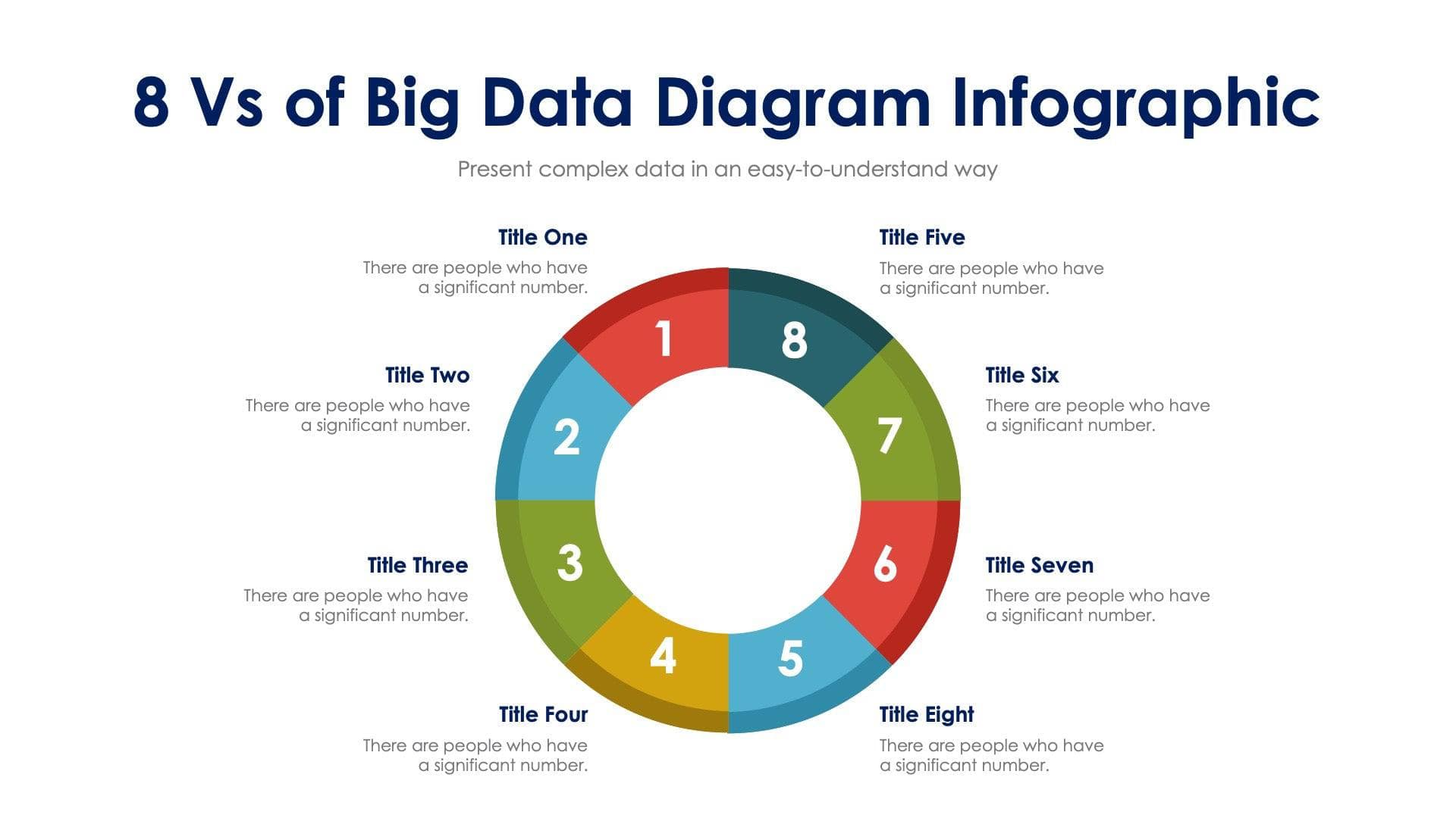 8Vs of Big Data Slide Infographic Template S02192401 | Infografolio