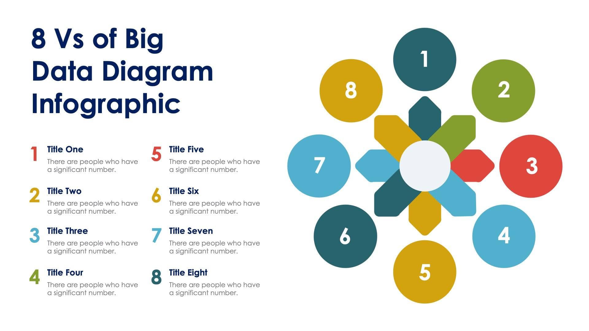 8Vs of Big Data Slide Infographic Template S02192405 | Infografolio