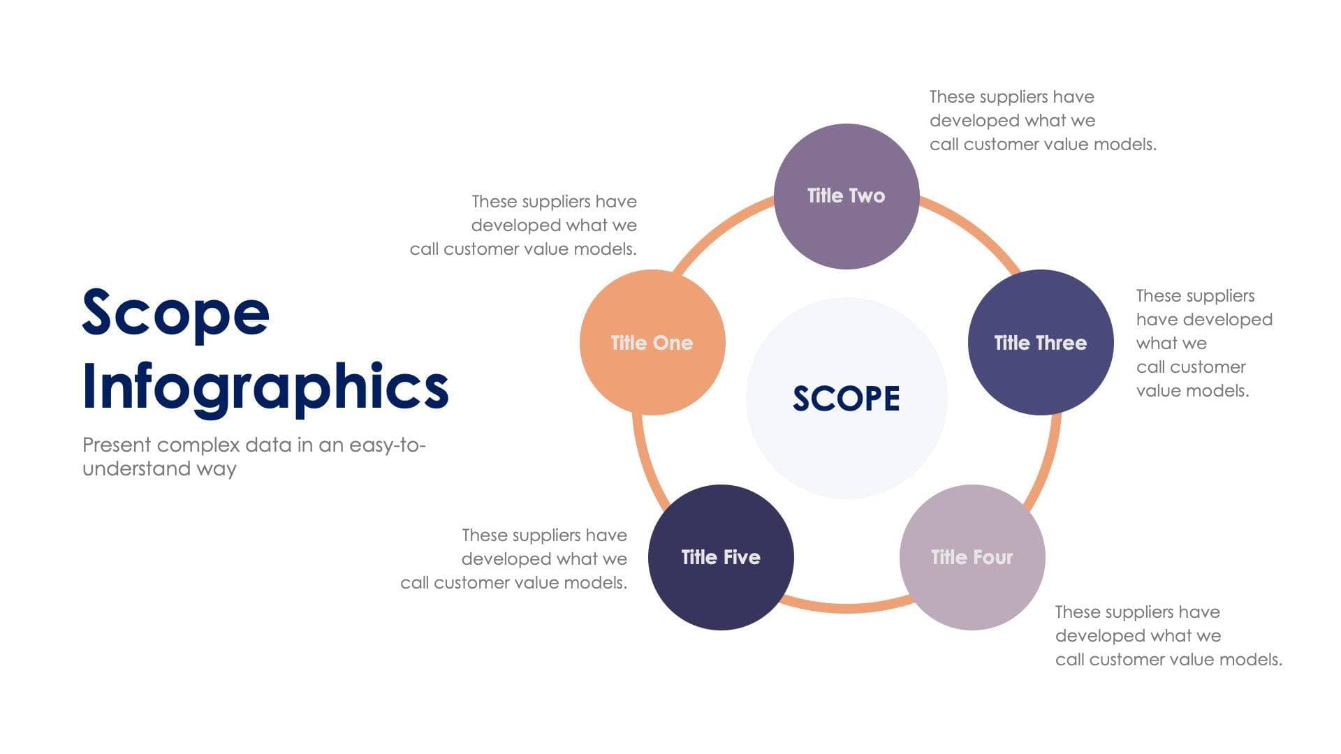 Scope Slide Infographic Template S12202303 | Infografolio