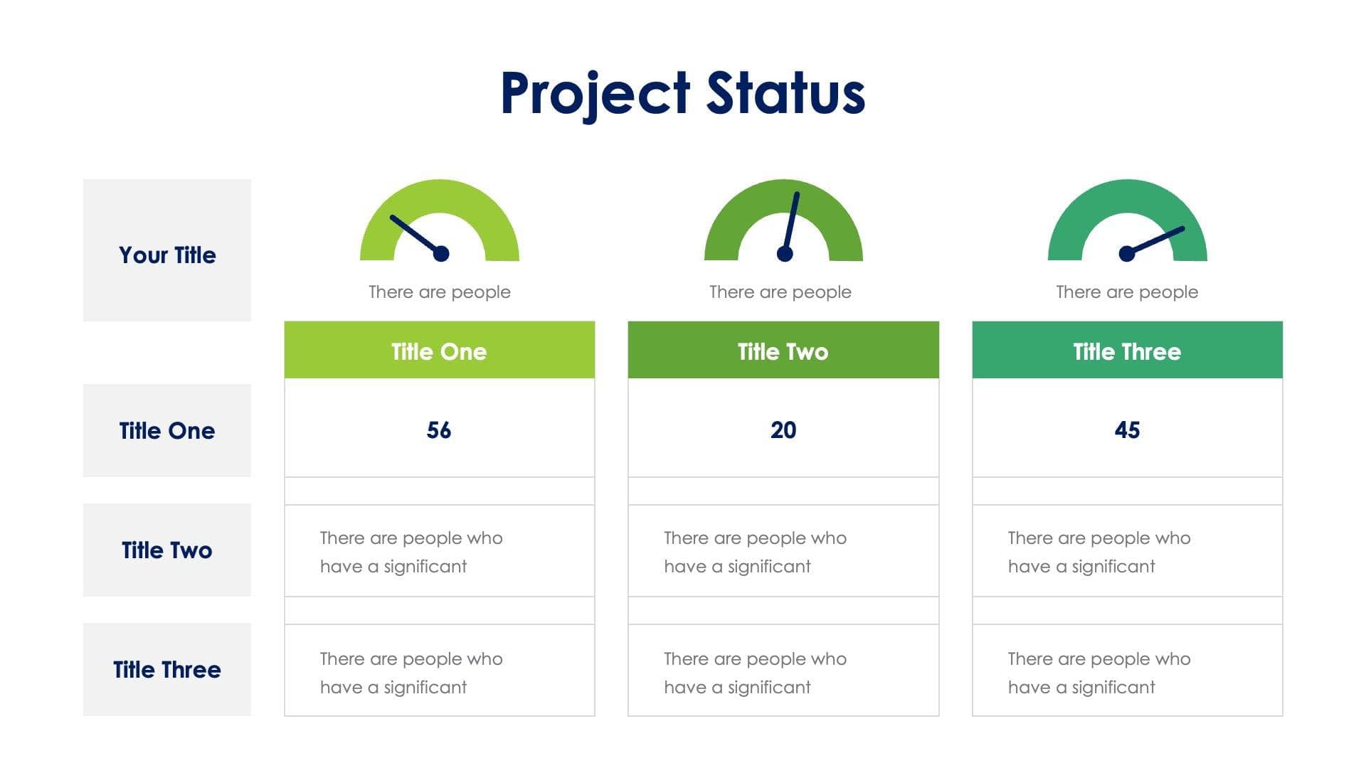 Project Status Slide Infographic Template S03242301 | Infografolio
