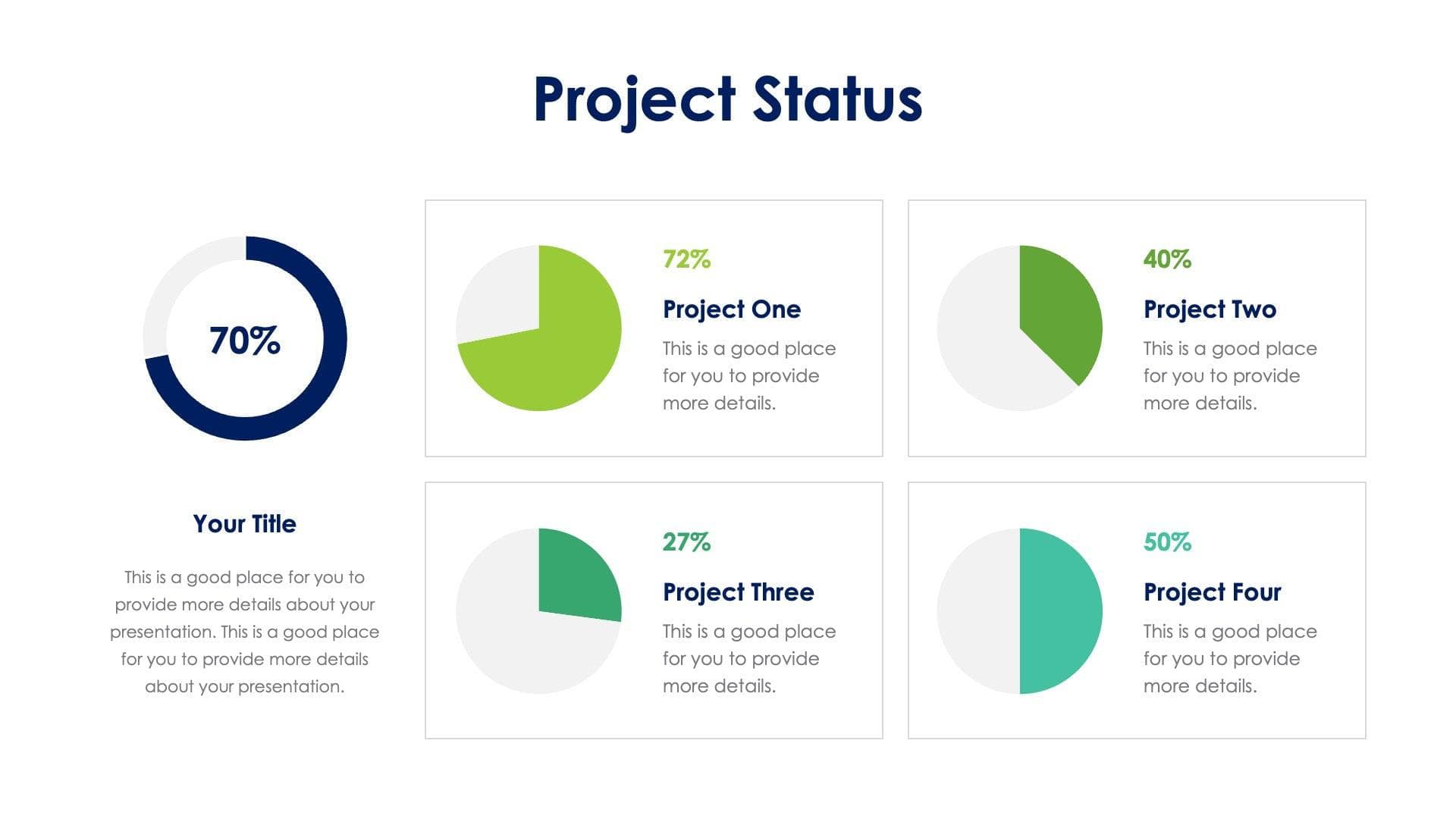 Project Status Slide Infographic Template S03242310 | Infografolio