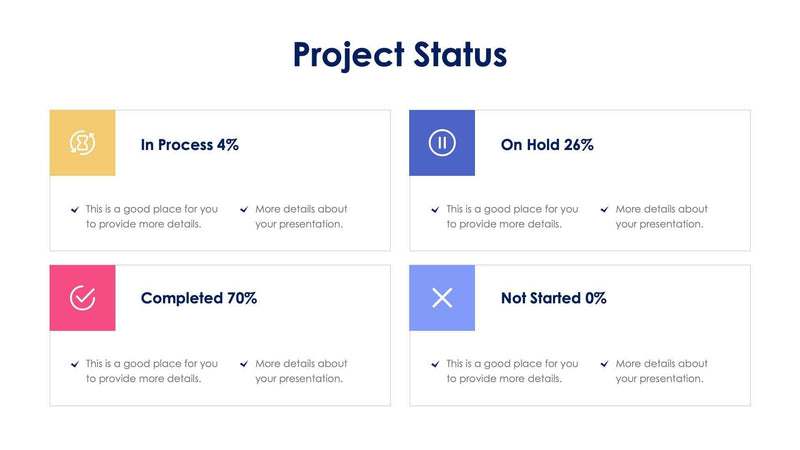 Project Status Slides – Infografolio