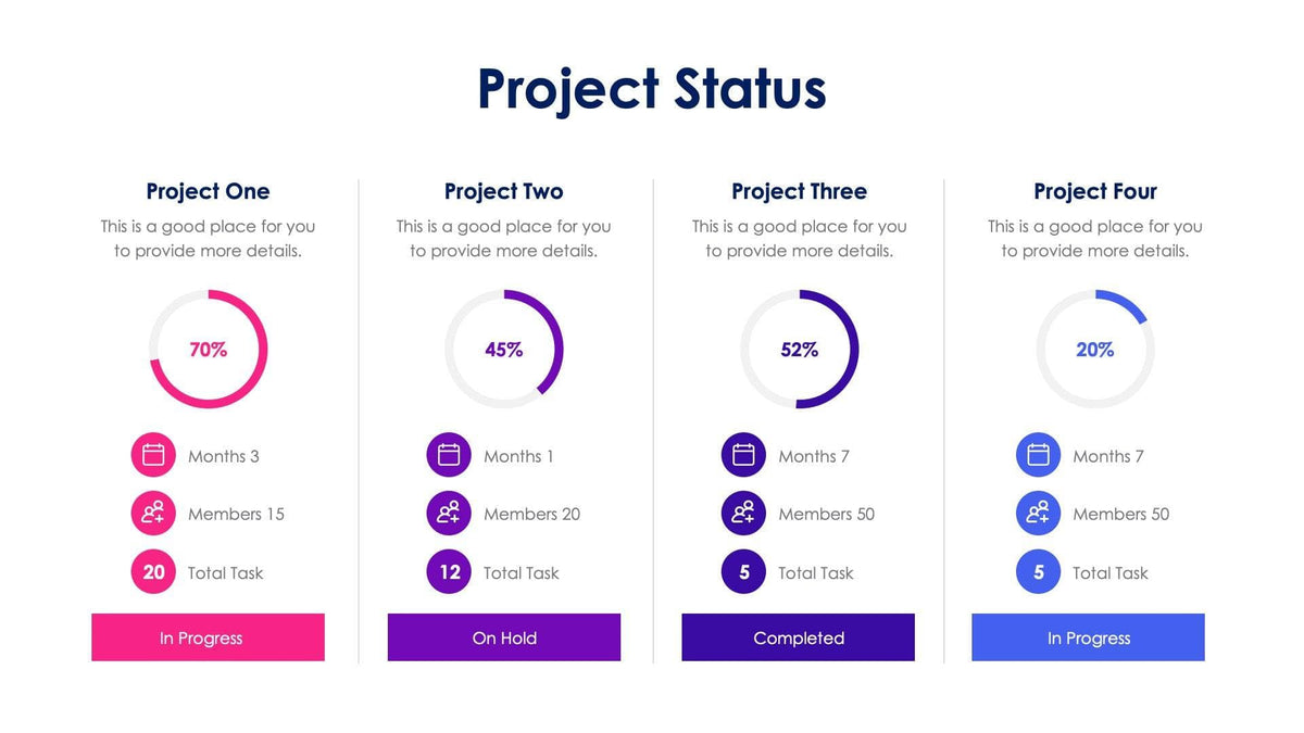 Project Status Slide Infographic Template S04202346 – Infografolio