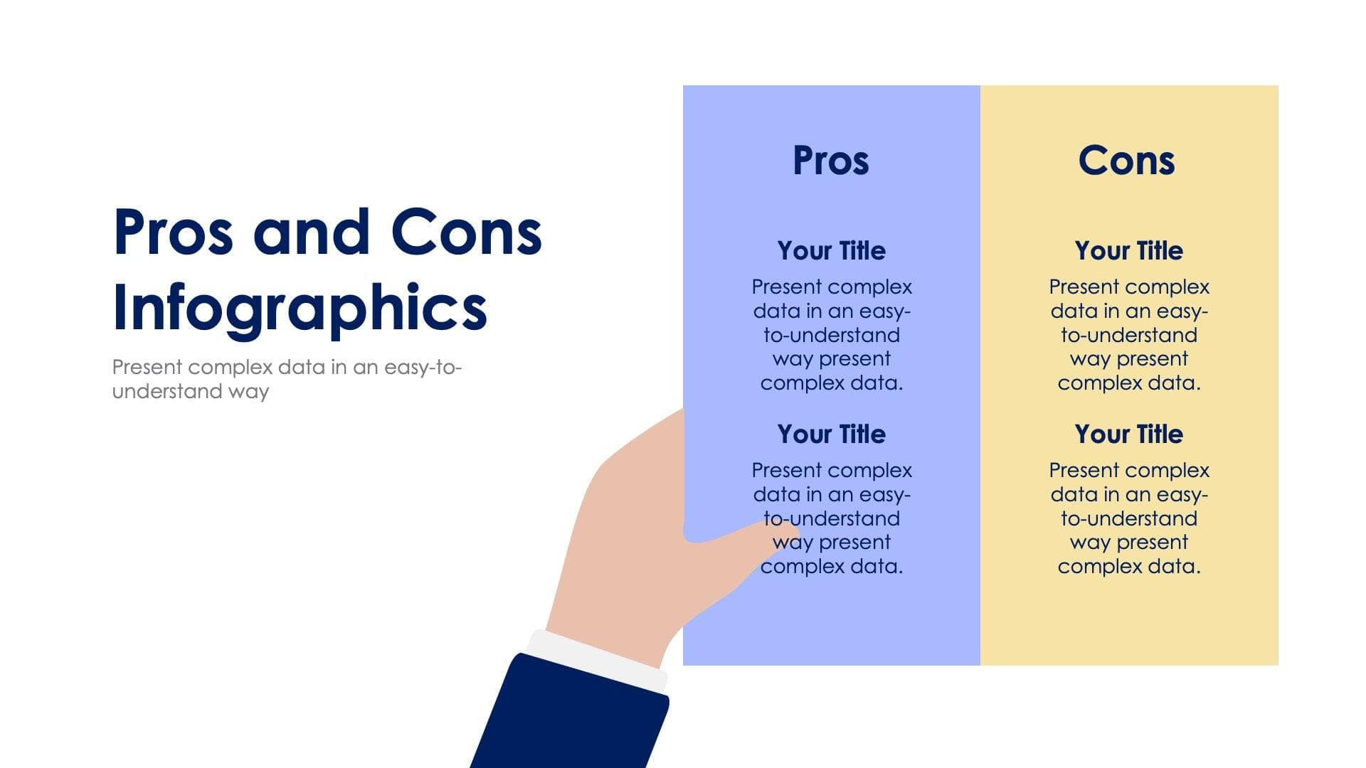Pros and Cons Slide Infographic Template S12202303 | Infografolio