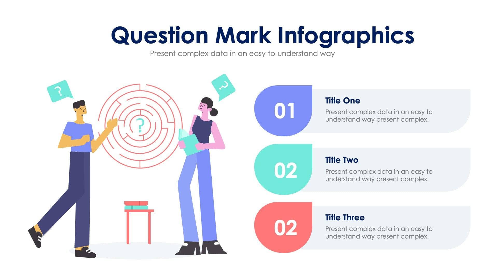 Question Mark Slide Infographic Template S01242307 | Infografolio