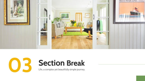 Open House Presentation Template S08252301 – Infografolio