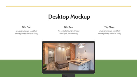 Open House Presentation Template S08252301 – Infografolio