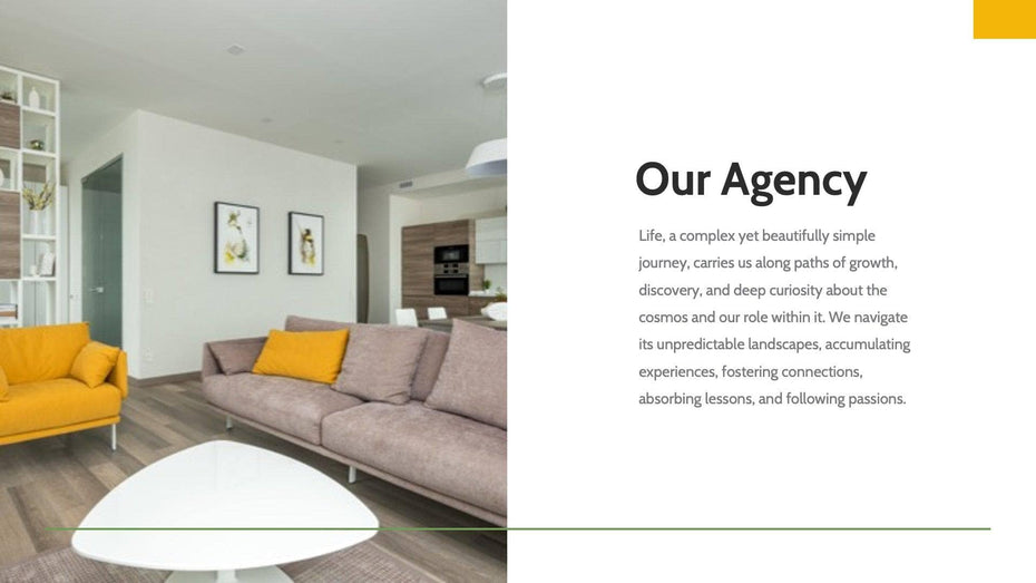 Open House Presentation Template S08252301 – Infografolio