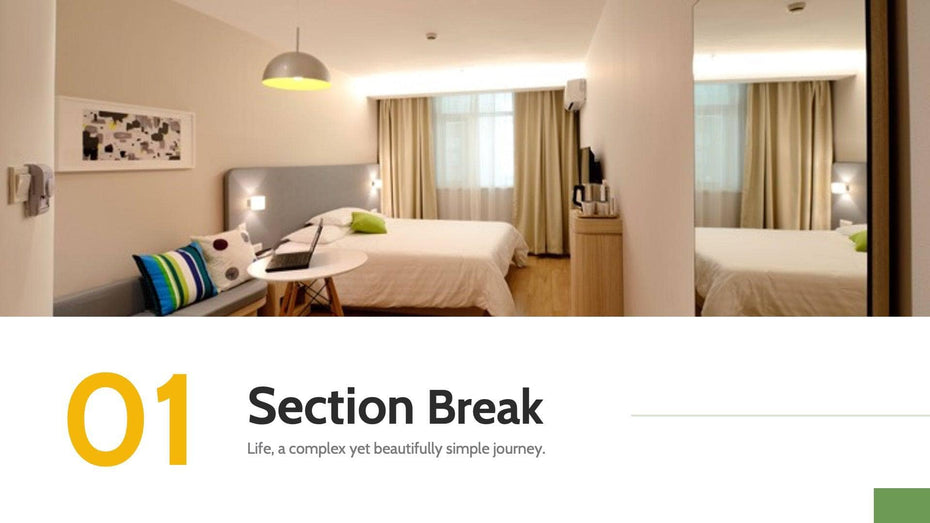 Open House Presentation Template S08252301 – Infografolio