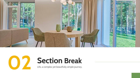 Open House Presentation Template S08252301 – Infografolio