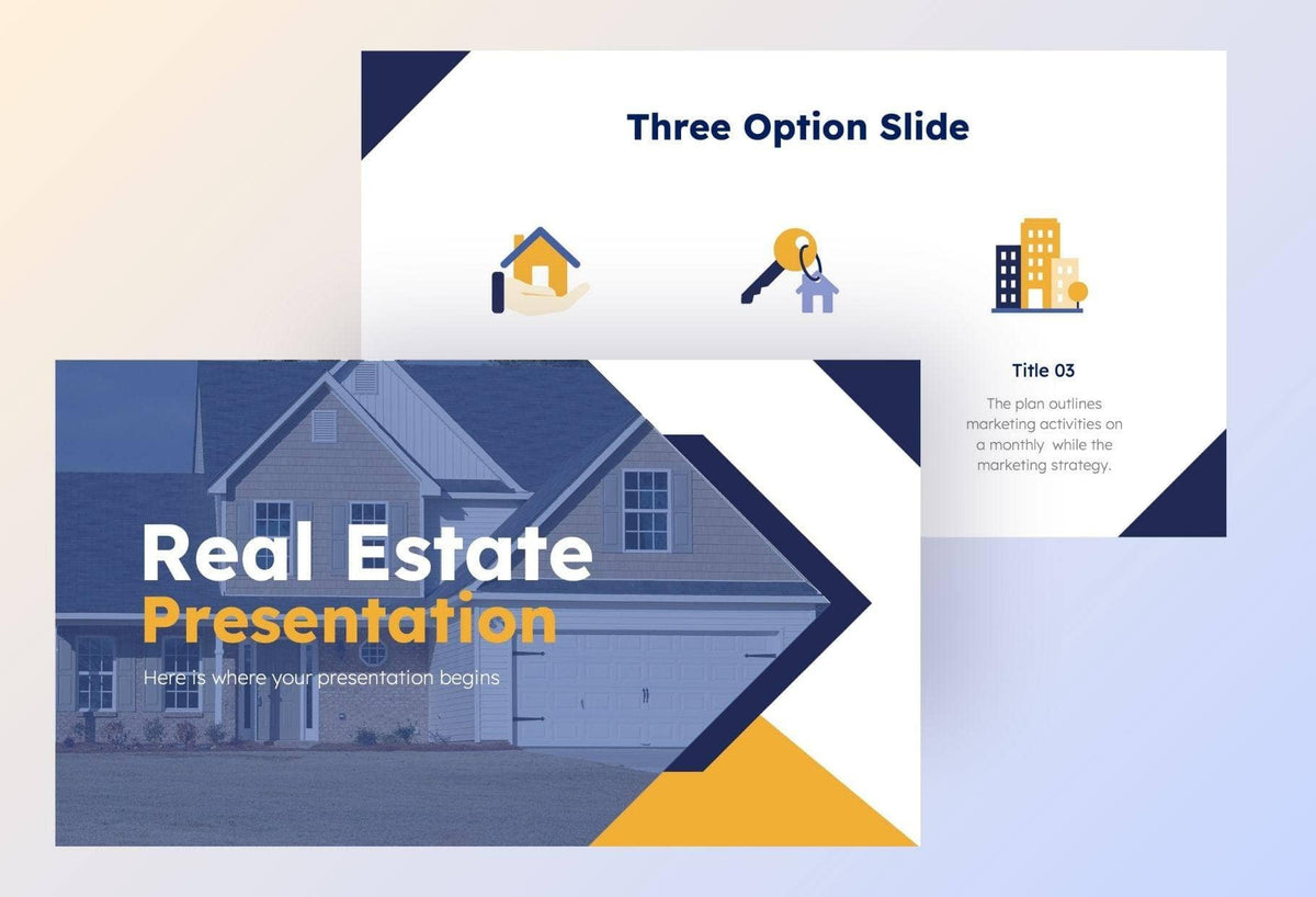 Real Estate Presentation Template S08242301 – Infografolio
