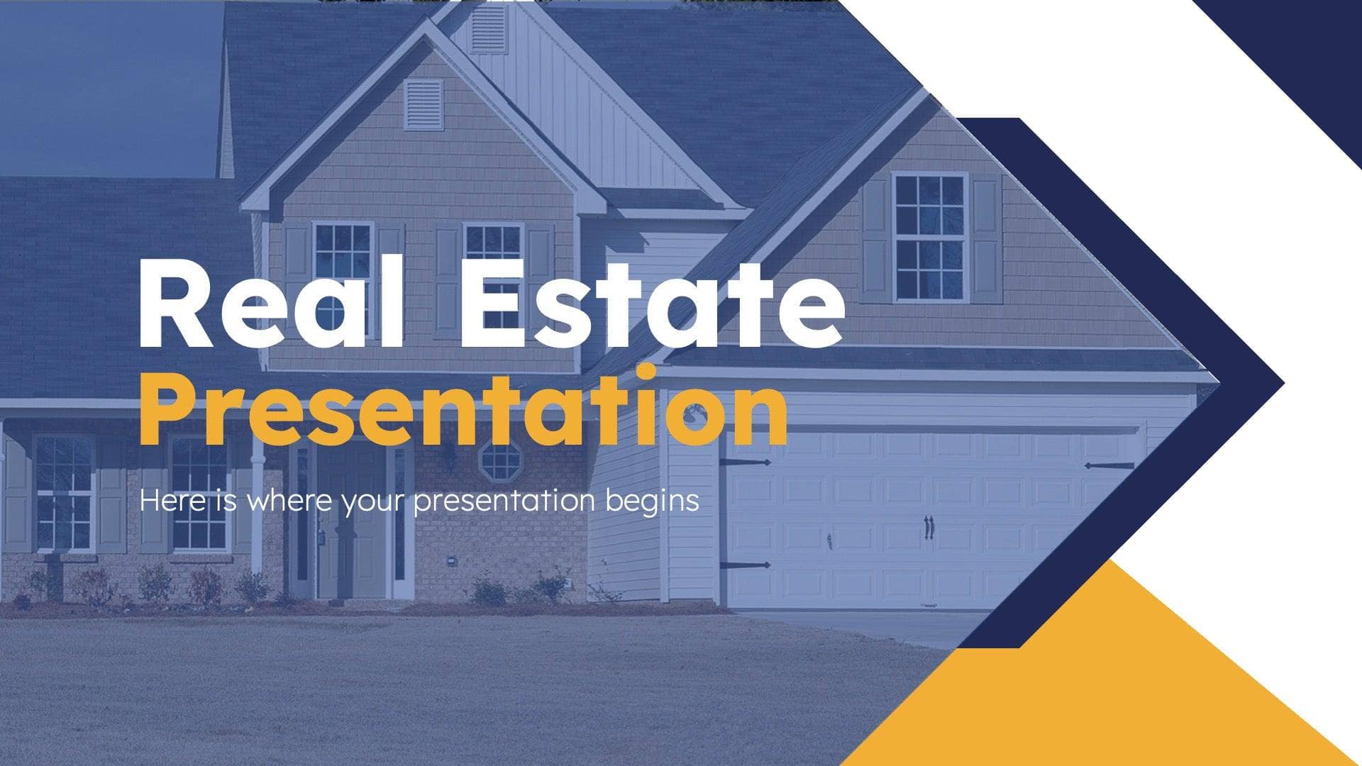 Real Estate Presentation Template S08242301 | Infografolio