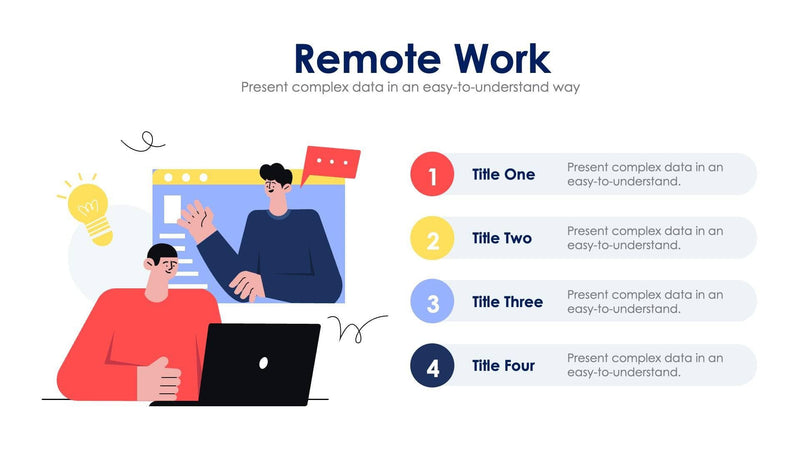 Remote Work Slides – Infografolio