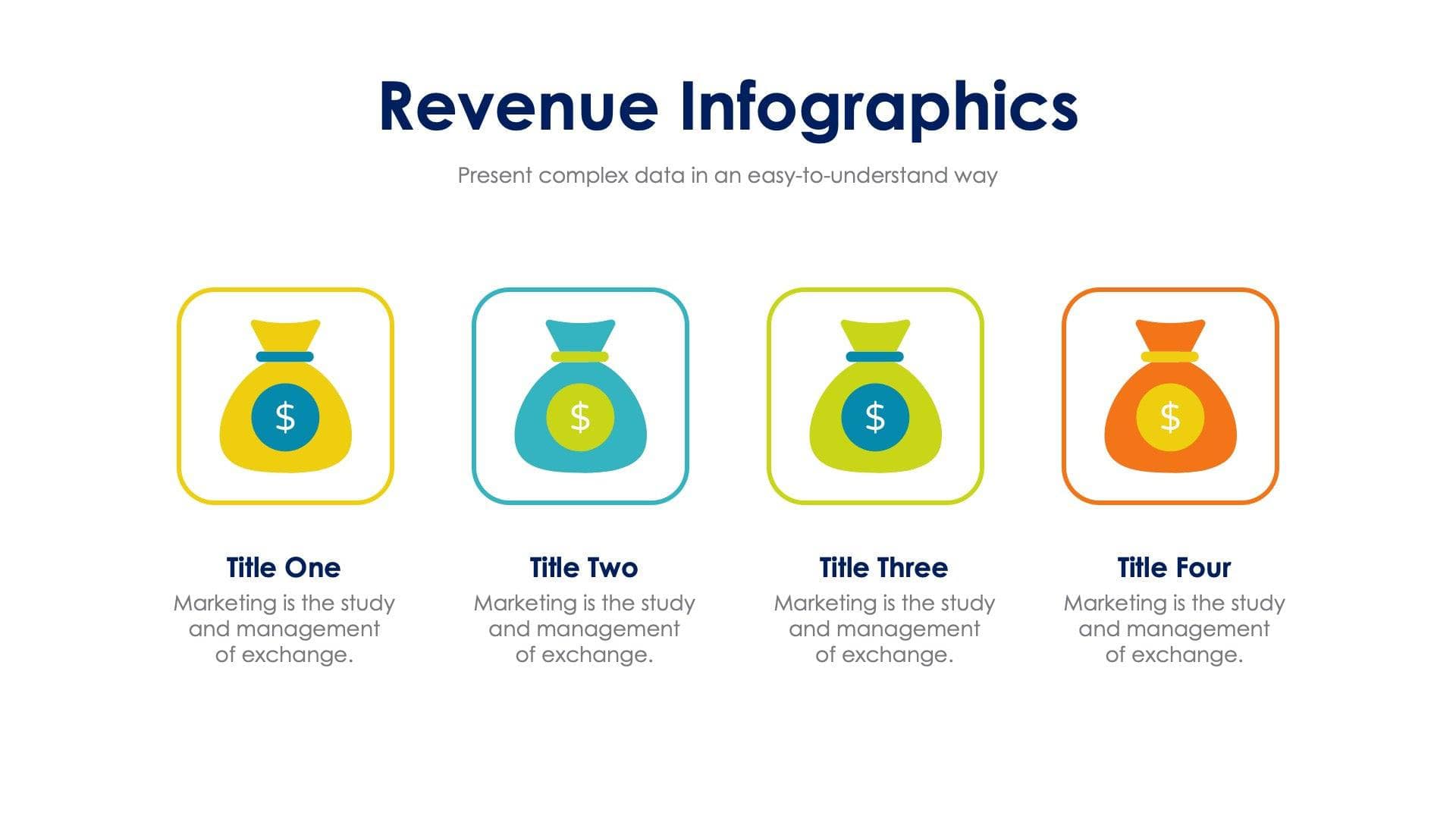 Revenue Slide Infographic Template S12202301 | Infografolio