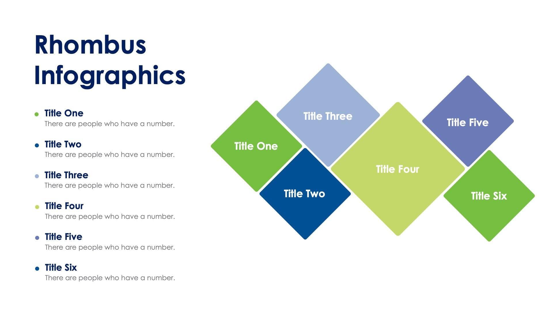 Rhombus Infographic Template S01182403 – Infografolio