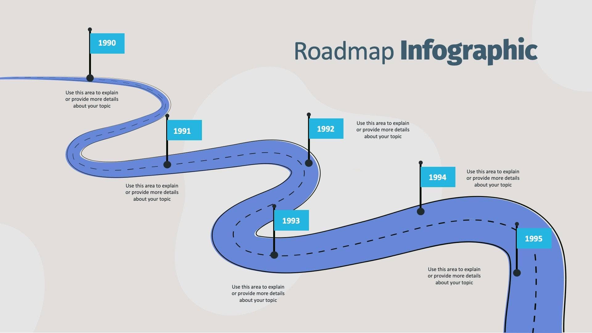 Roadmap Slide Infographic Template S01122305 | Infografolio