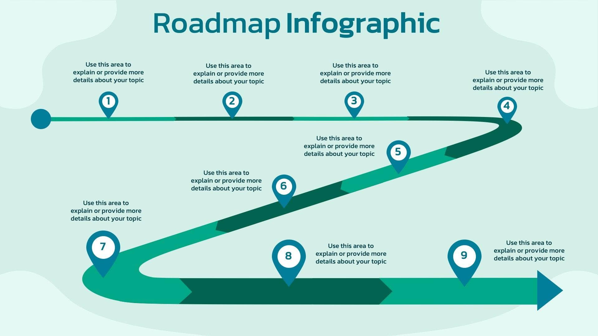 Roadmap Slide Infographic Template S01122309 | Infografolio