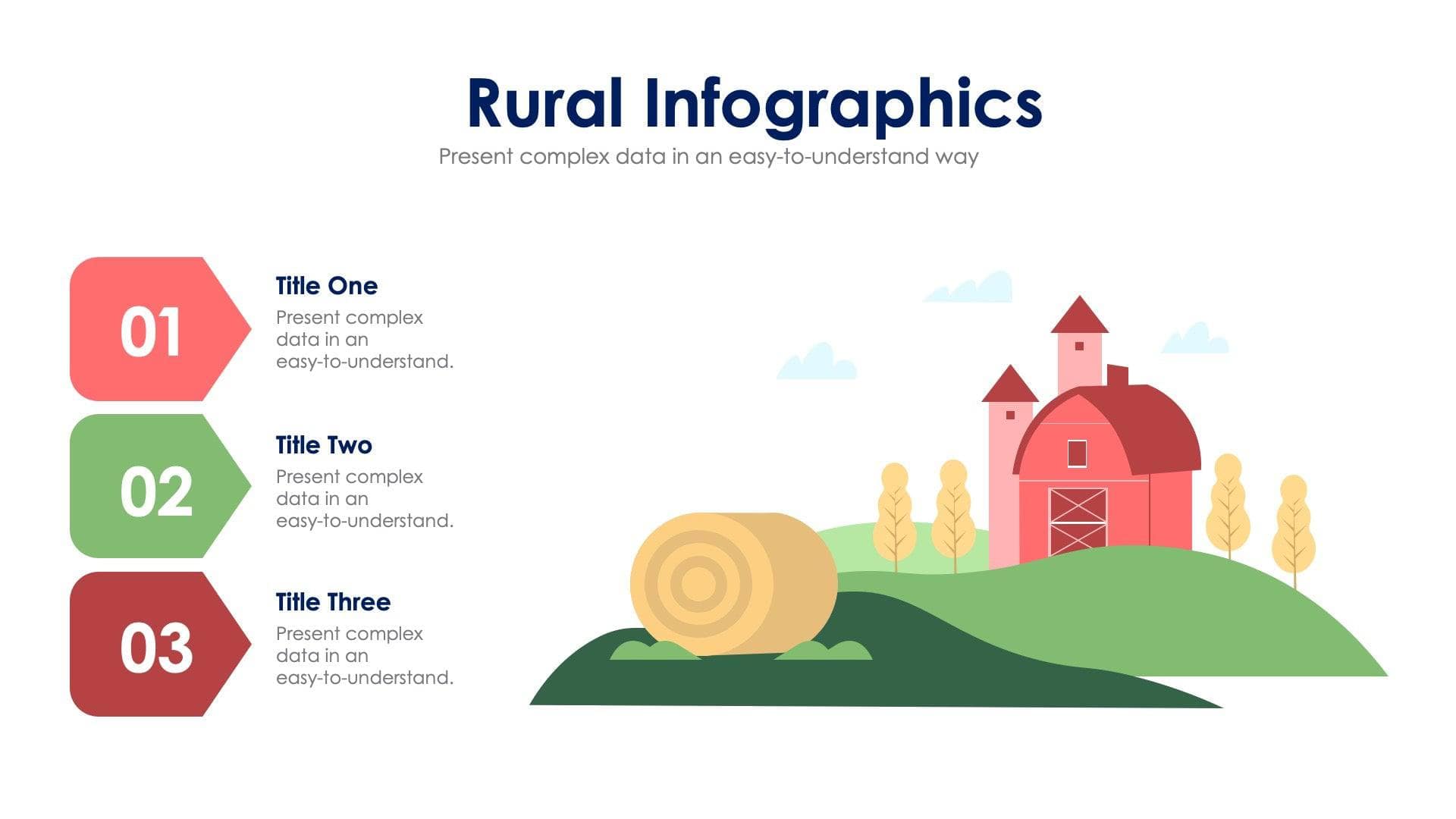 Rural Slide Infographic Template S02062309 | Infografolio