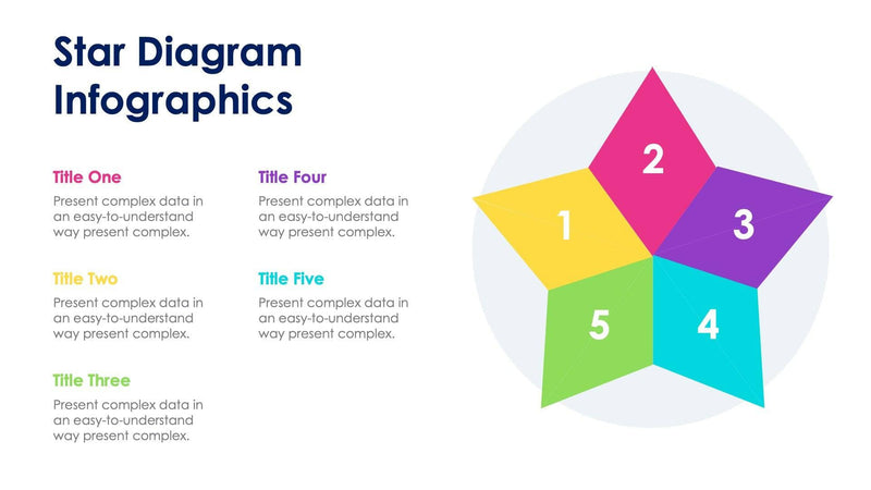 Star Diagram Slides | Infografolio