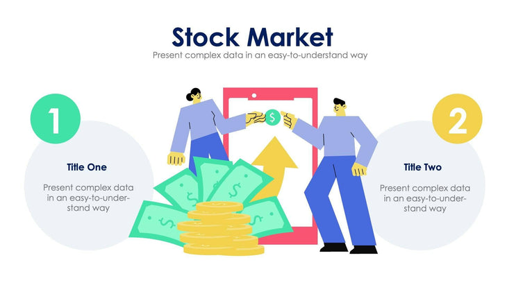 Stock Market Slide Infographic Template S02052317 – Infografolio