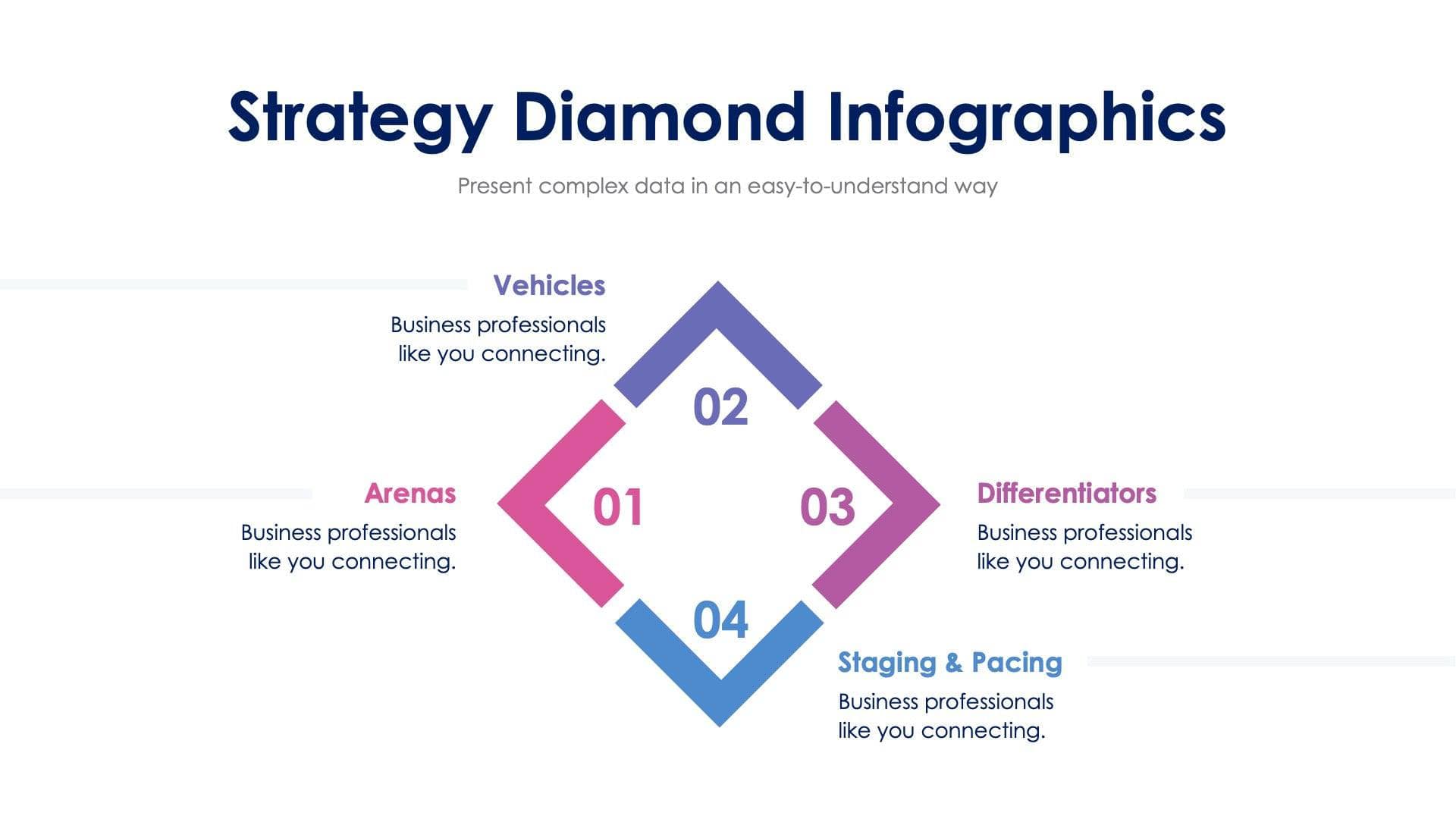 Strategy Diamond Slide Infographic Template S12202302 | Infografolio