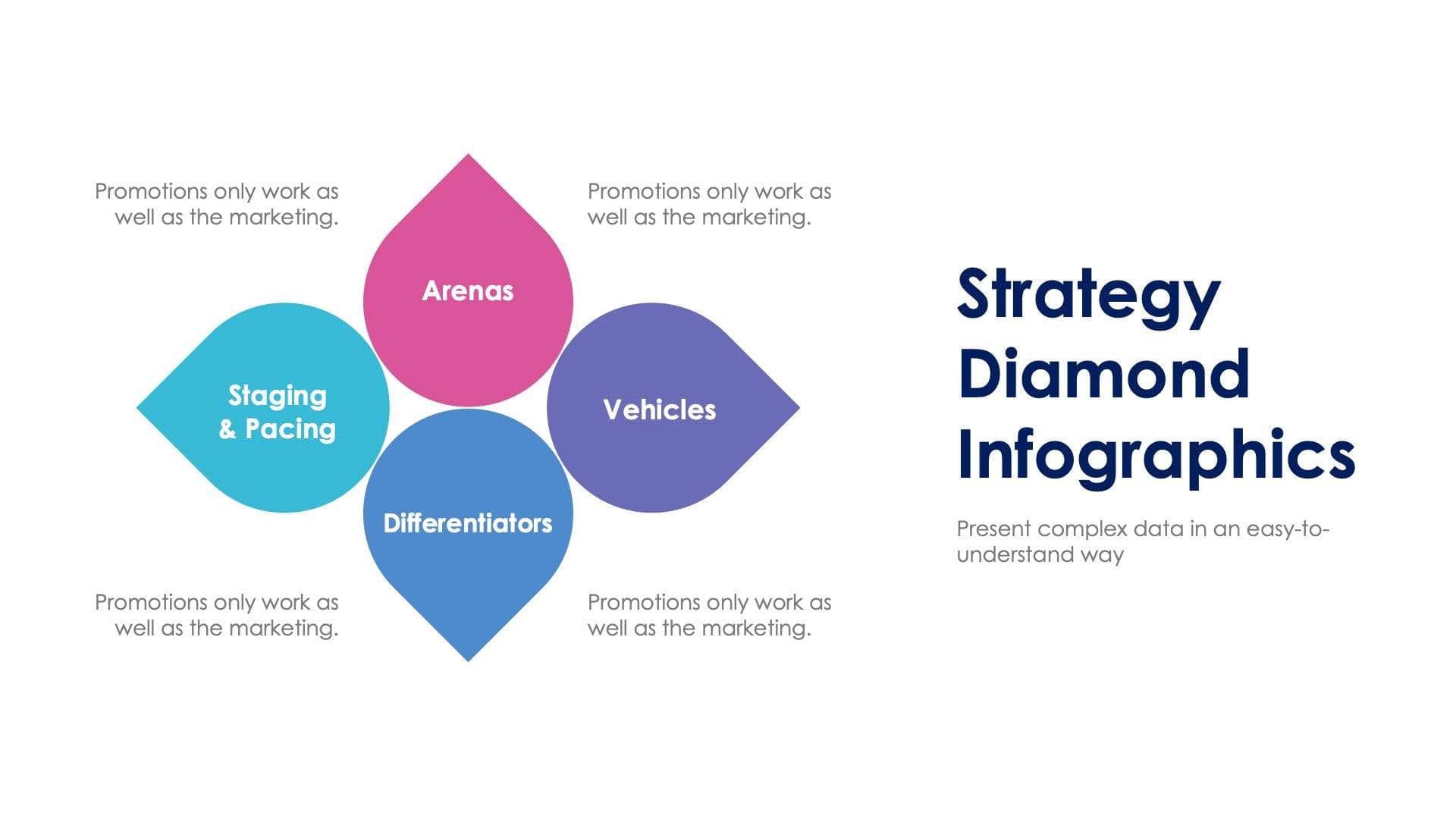 Strategy Diamond Slide Infographic Template S12202304 | Infografolio