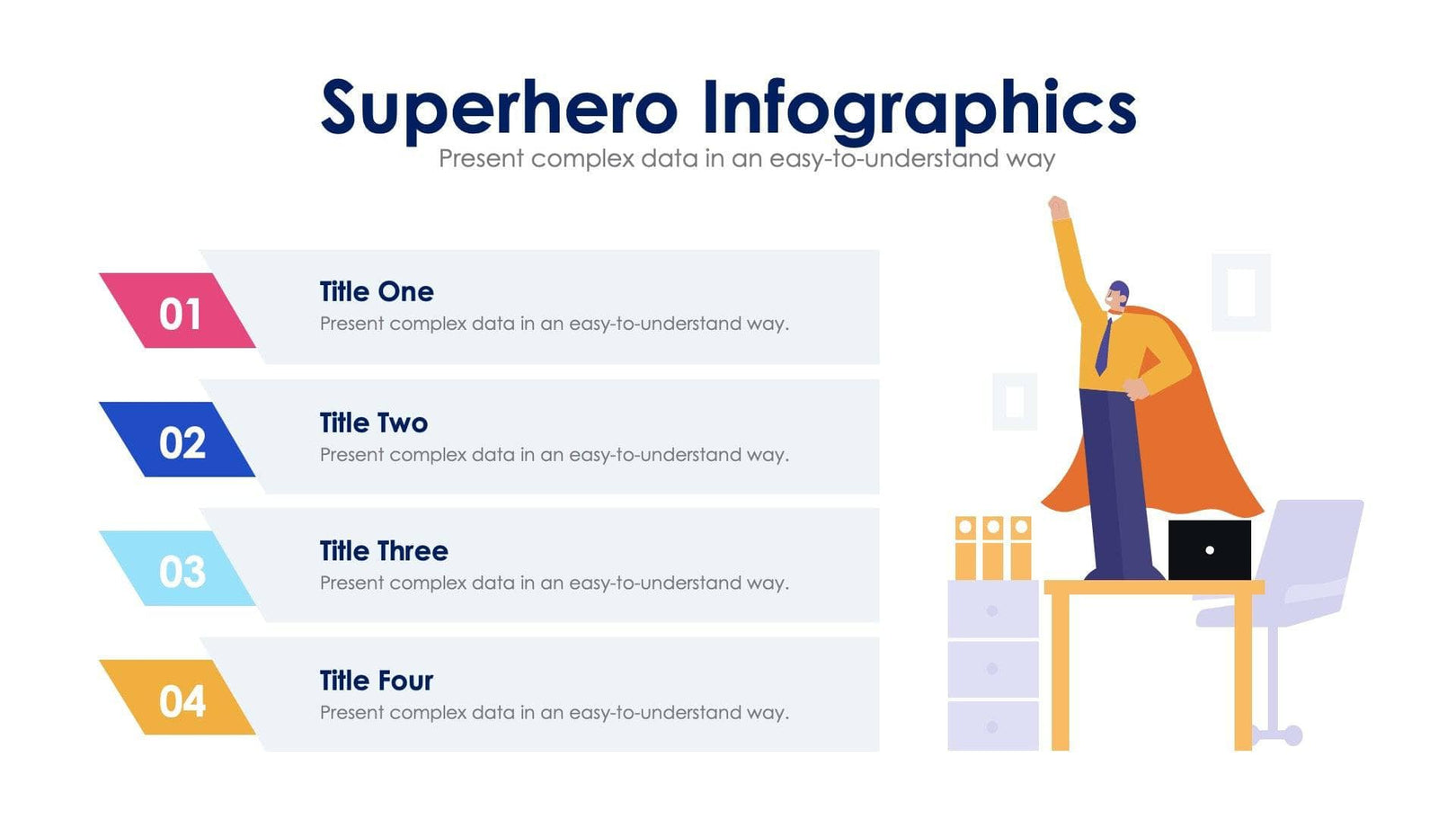 Superhero Slide Infographic Template S02022303 – Infografolio