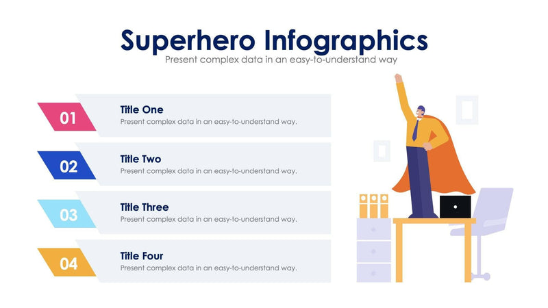 Superhero Slides | Infografolio