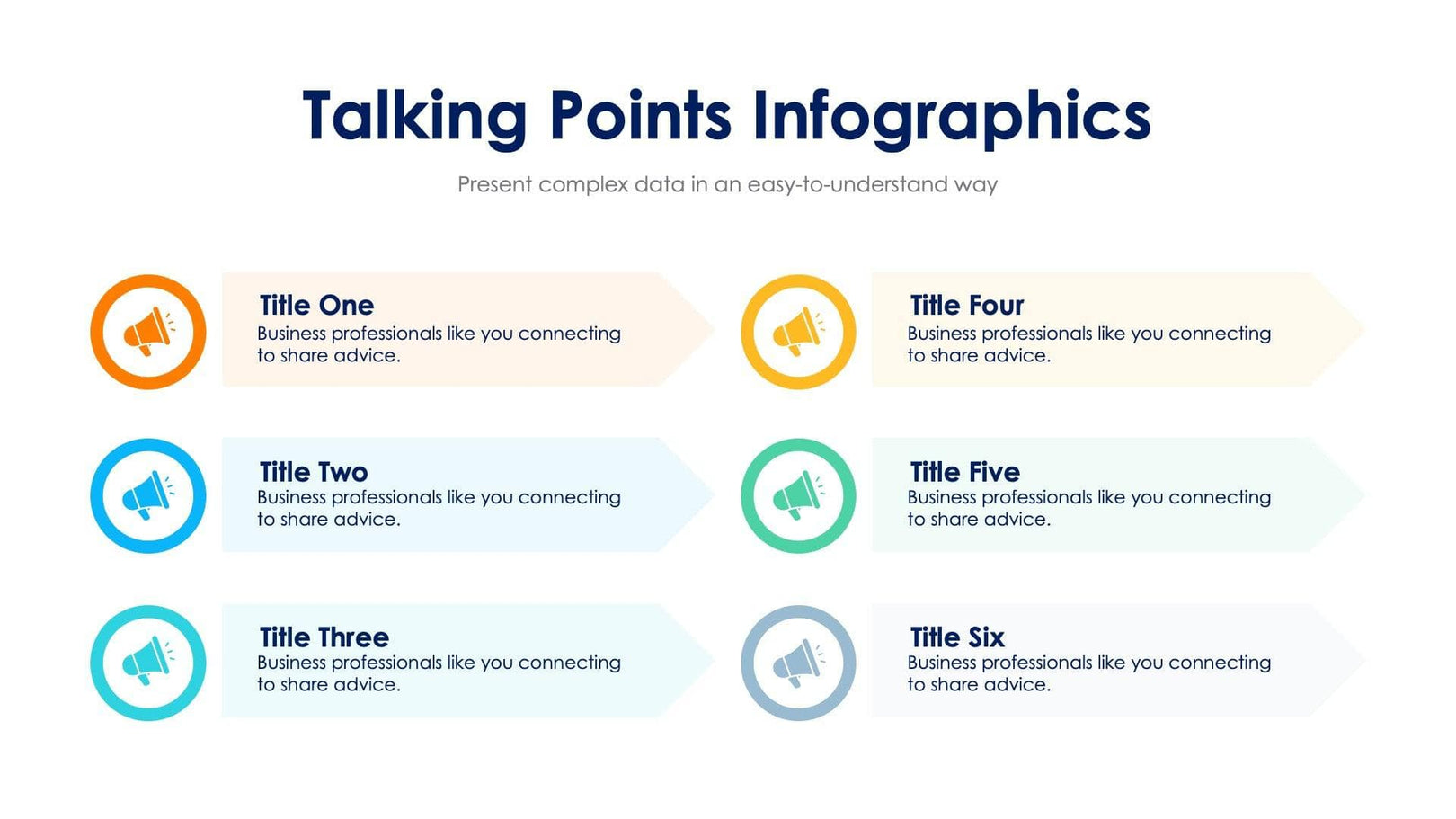 Talking Points Slide Infographic Template S11272305 – Infografolio