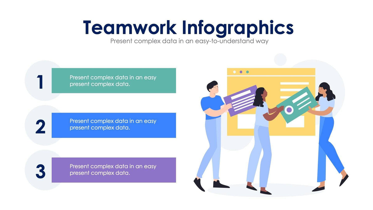Teamwork Slide Infographic Template S02062313 – Infografolio