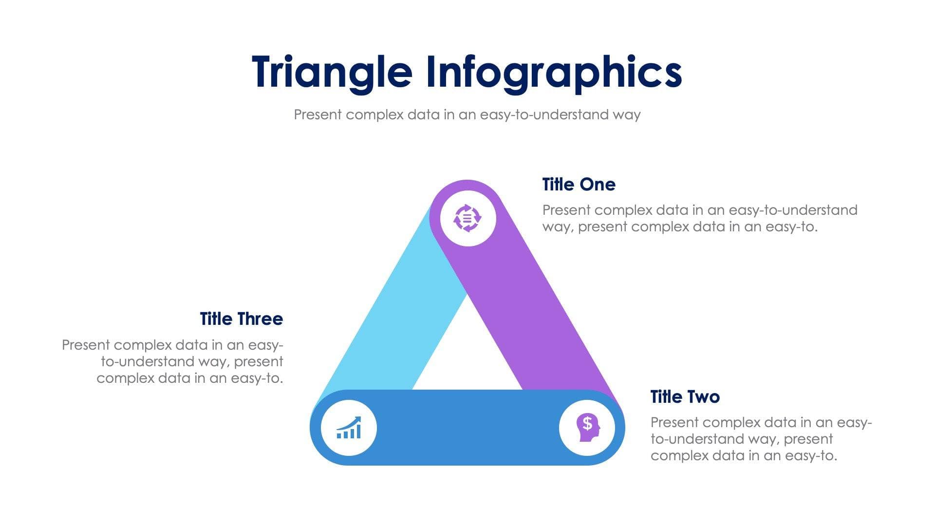 Triangle Slide Infographic Template S01092405 | Infografolio