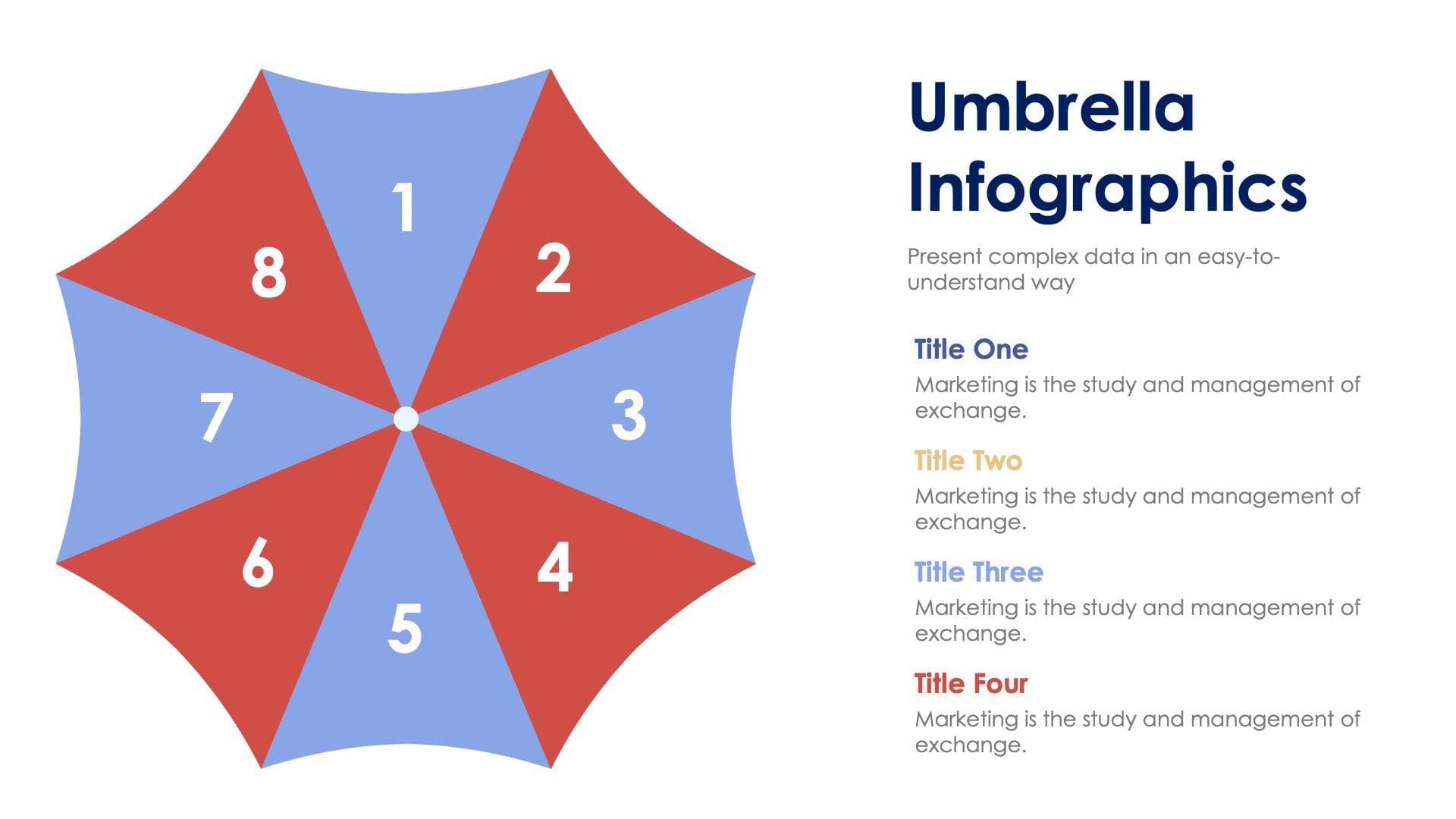 Umbrella Slide Infographic Template S12202303 | Infografolio