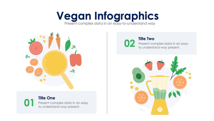 Vegan Slide Infographic Template S02052302 – Infografolio