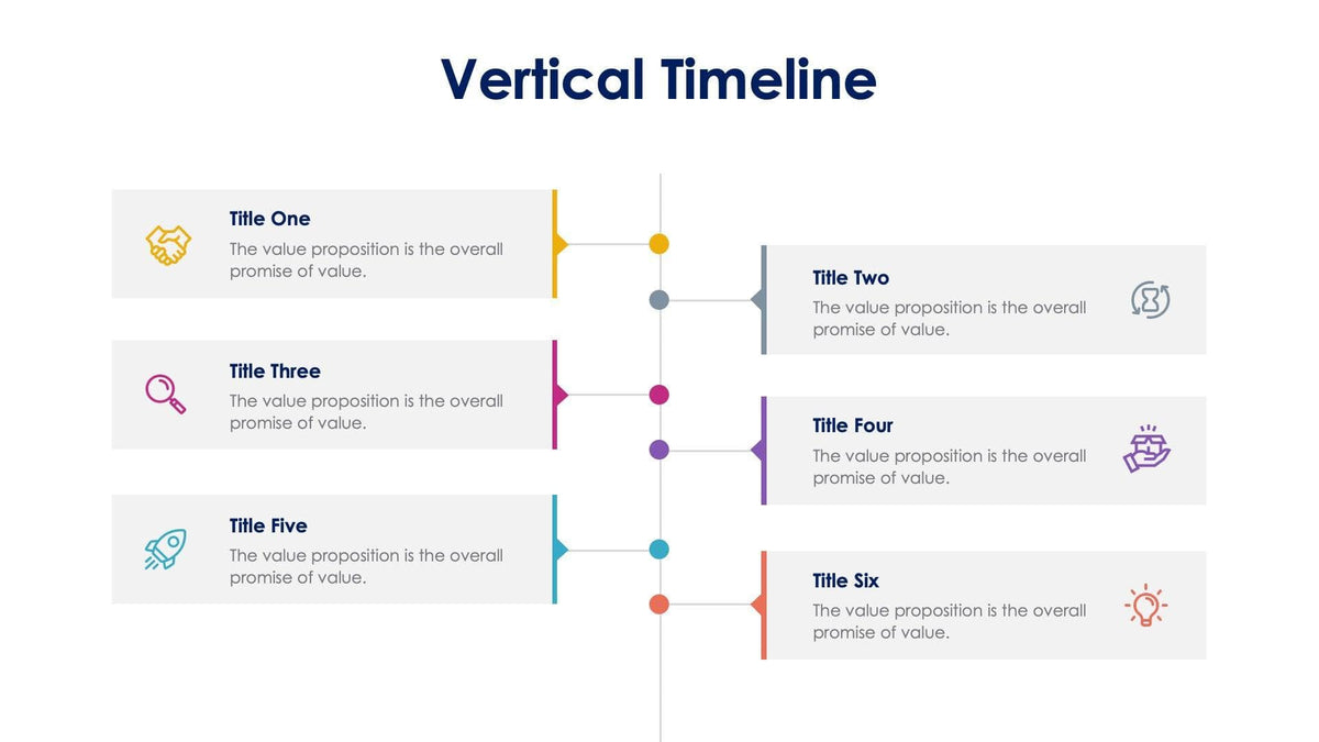 Vertical Timeline Slide Infographic Template S04202308 – Infografolio