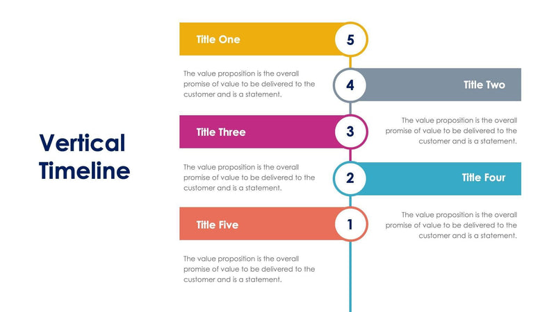 Vertical Timeline Slides | Infografolio