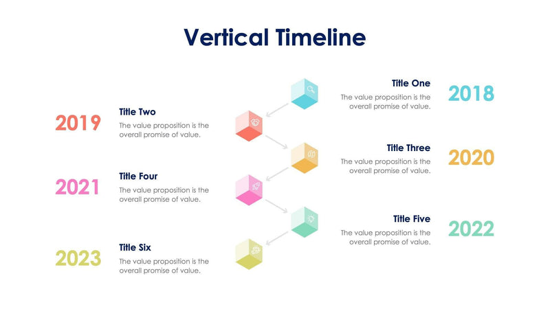 Vertical Timeline Slides | Infografolio