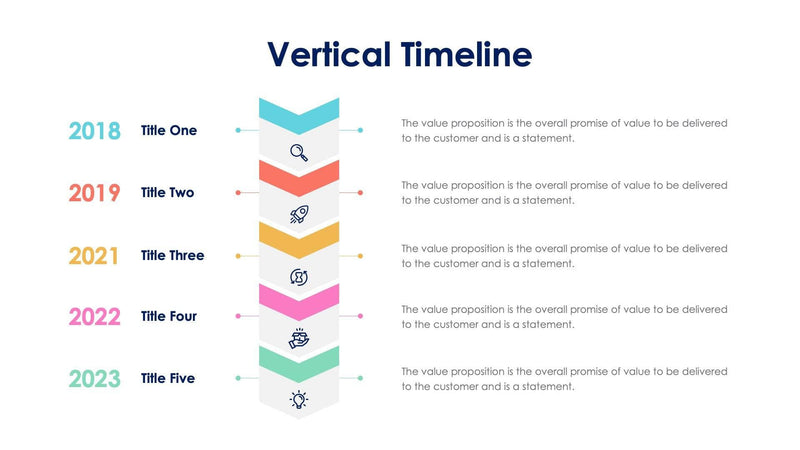 Vertical Timeline Slides | Infografolio