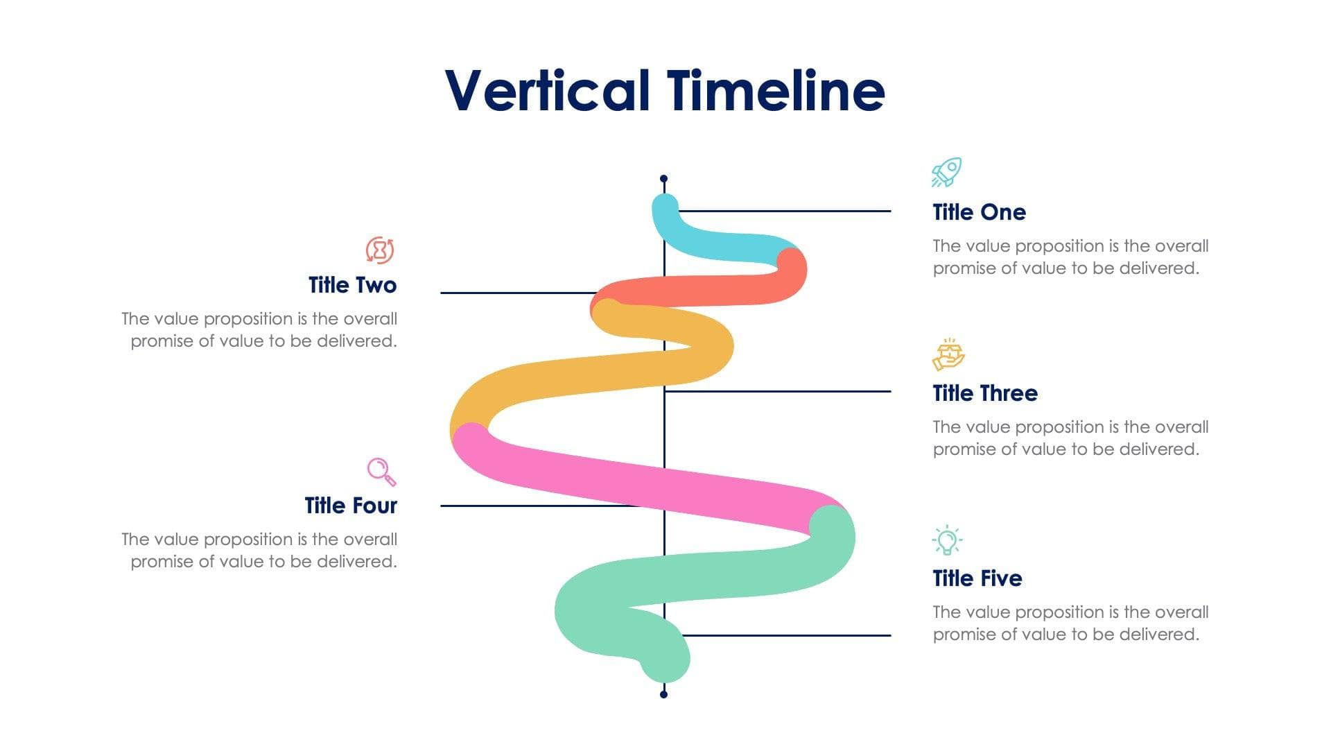 Vertical Timeline Slide Infographic Template S04202317 | Infografolio