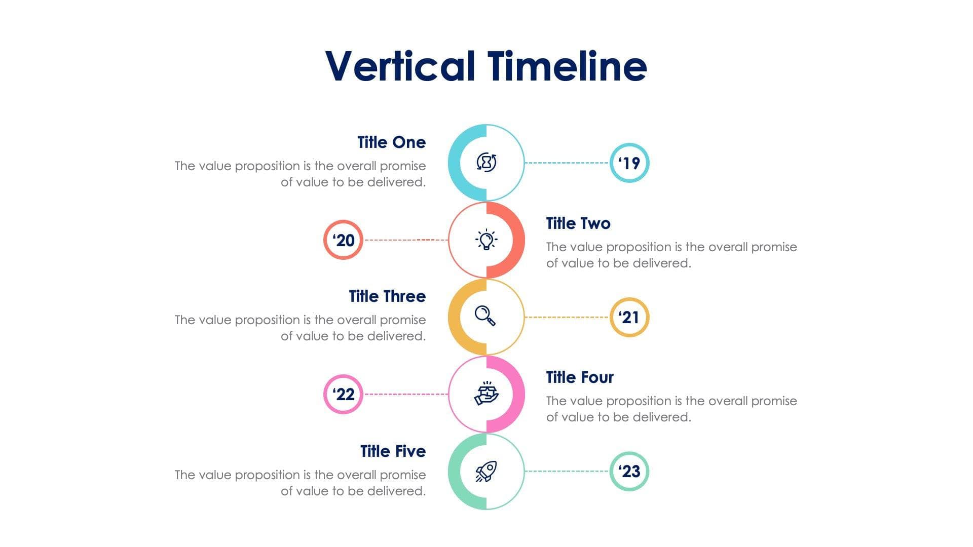 Vertical Timeline Slide Infographic Template S04202319 | Infografolio