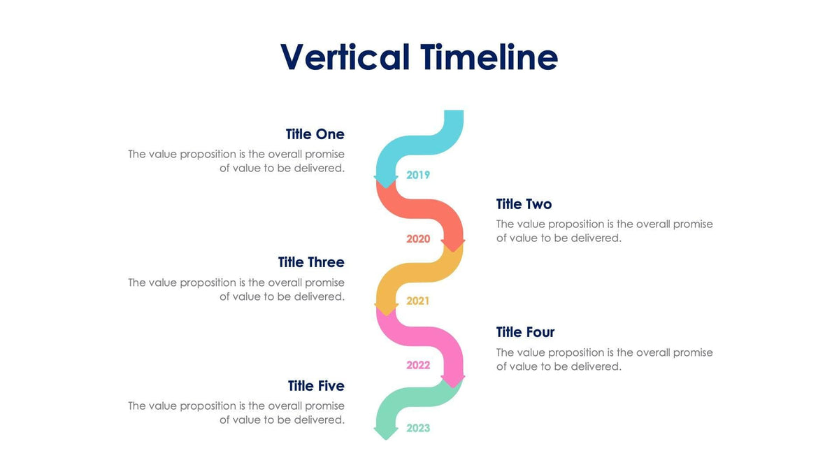 Vertical Timeline Slide Infographic Template S04202320 – Infografolio