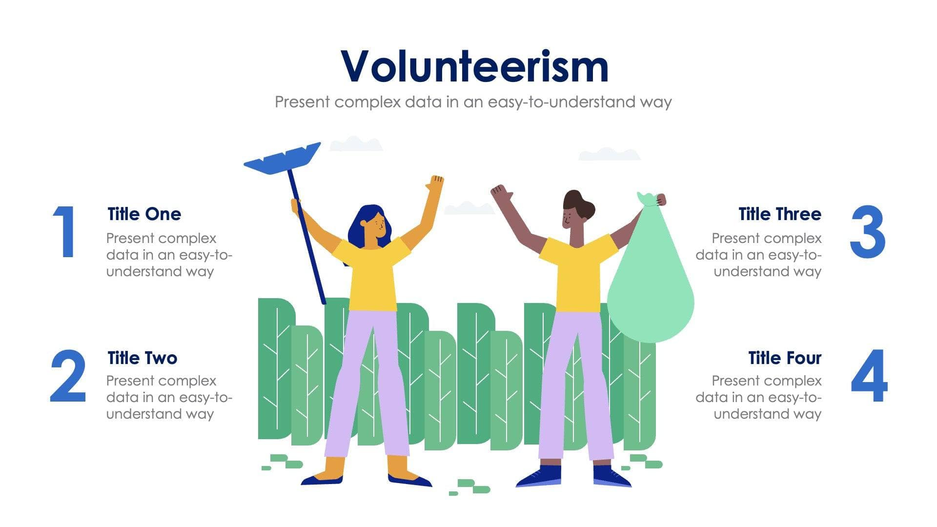 Volunteerism Slide Infographic Template S02022306 | Infografolio