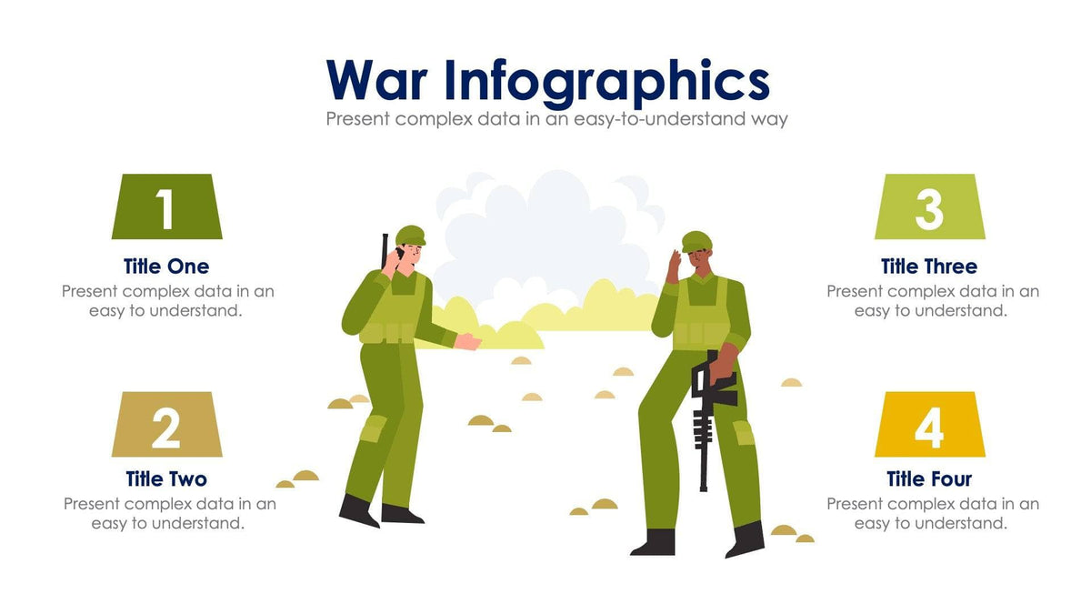 War Slide Infographic Template S01312306 – Infografolio