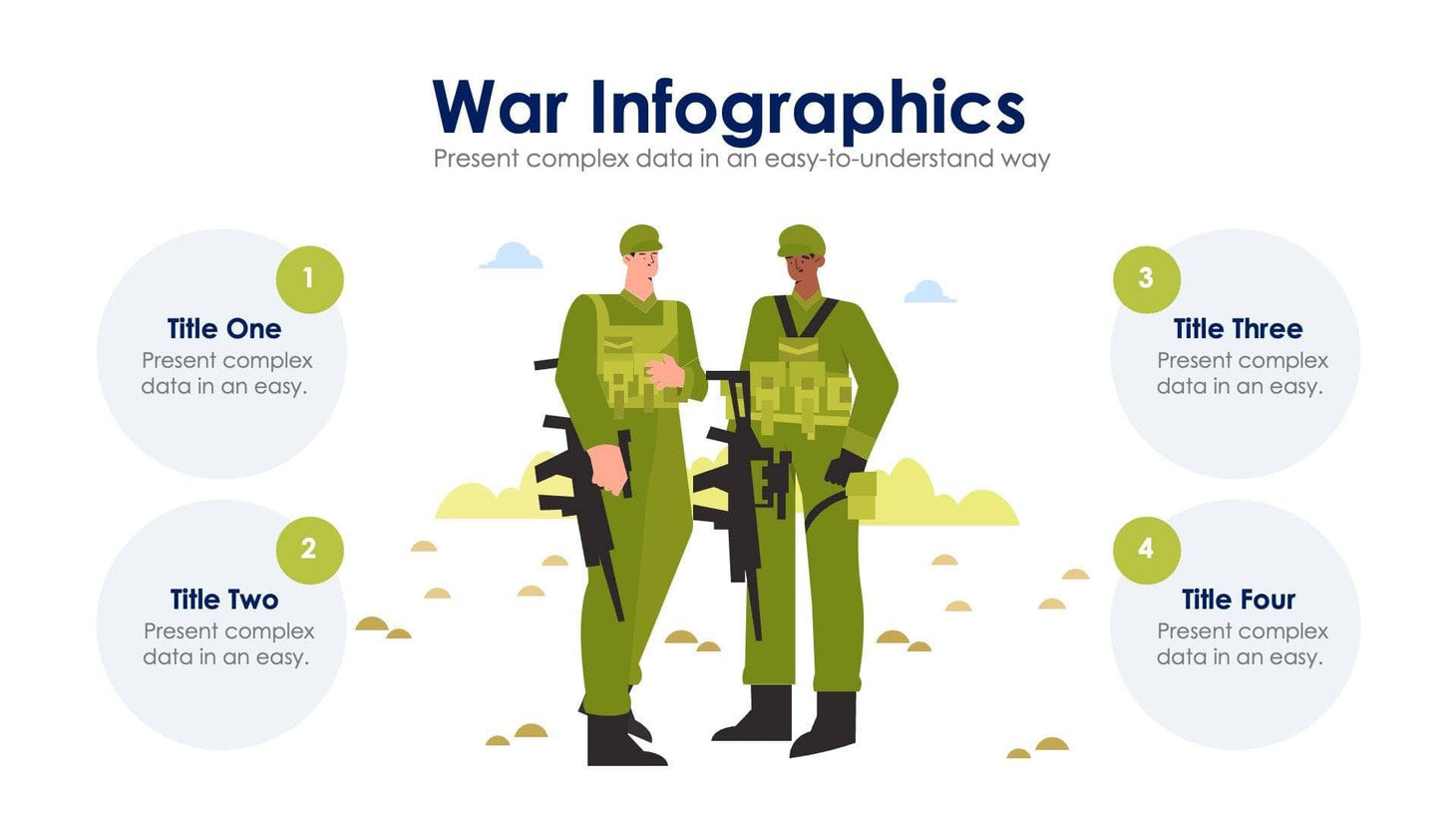 War Slide Infographic Template S01312309 – Infografolio