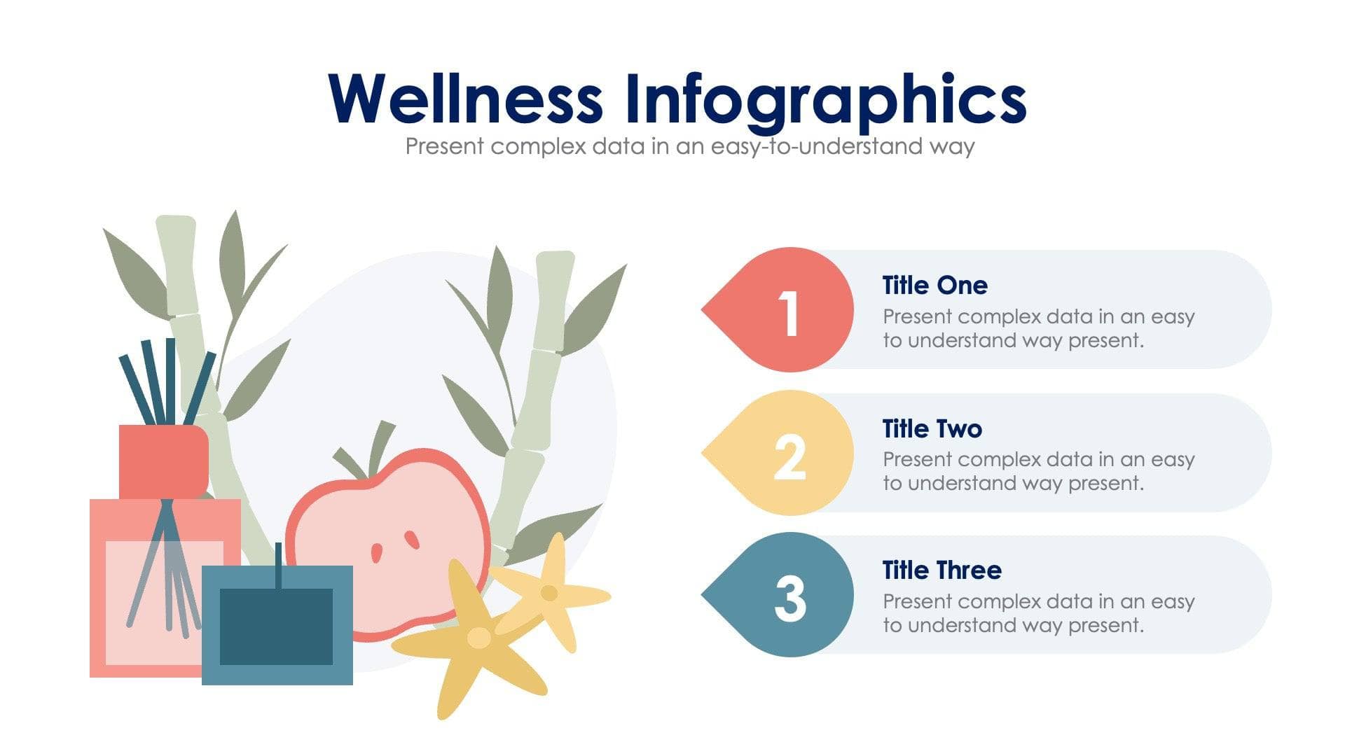 Wellness Slide Infographic Template S02062308 | Infografolio