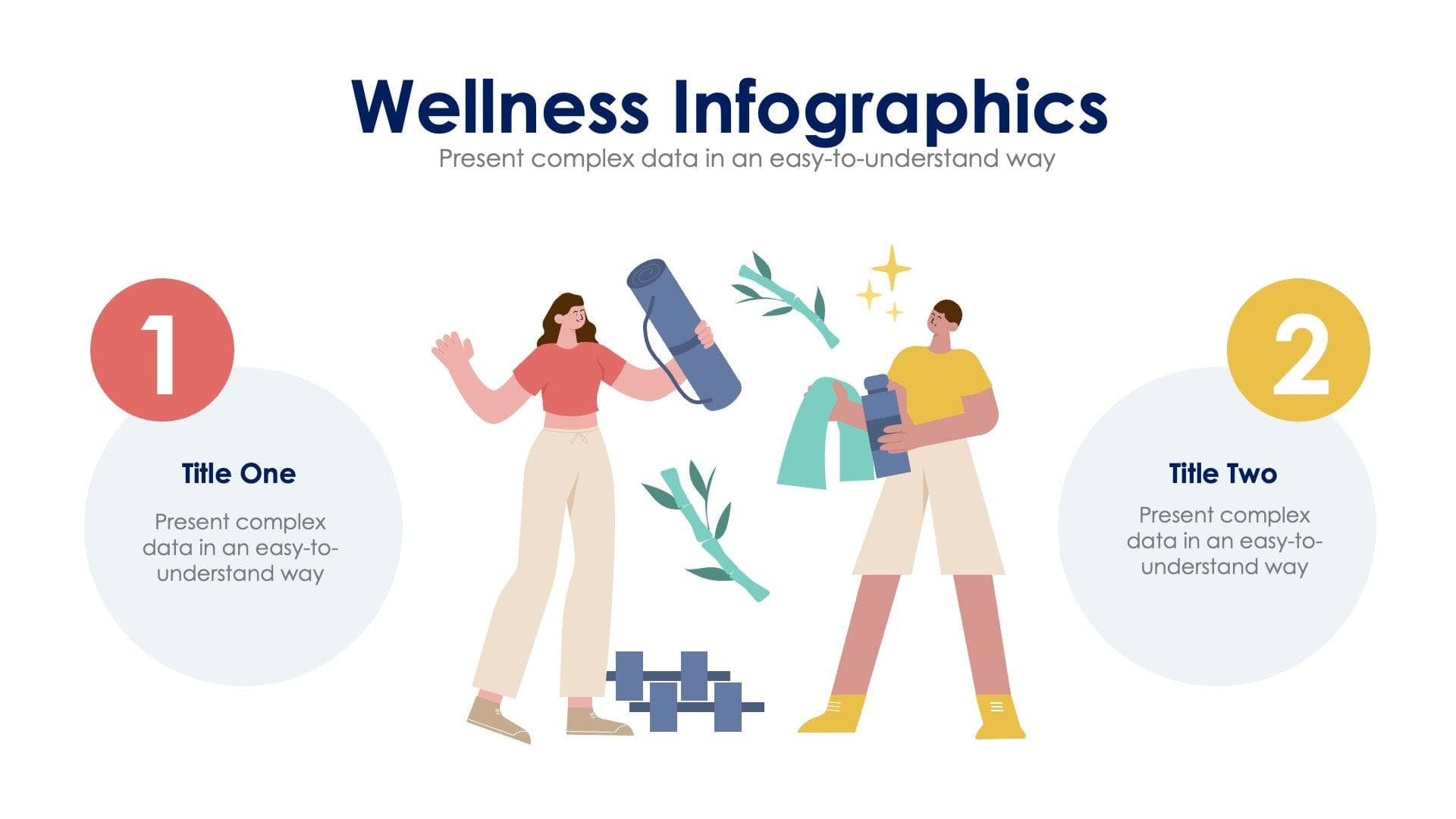 Wellness Slide Infographic Template S02062319 | Infografolio