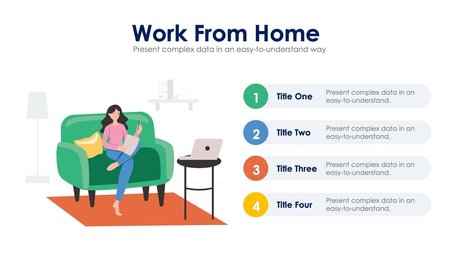 Work From Home Slide Infographic Template S01262303 – Infografolio
