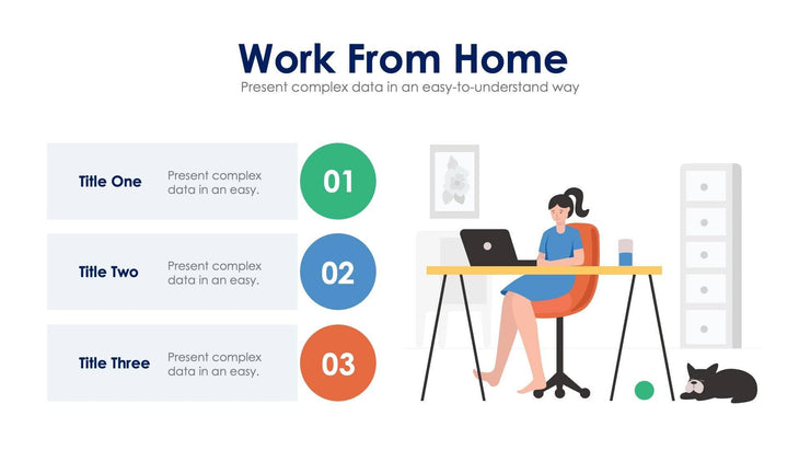 Work From Home Slide Infographic Template S01262306 – Infografolio