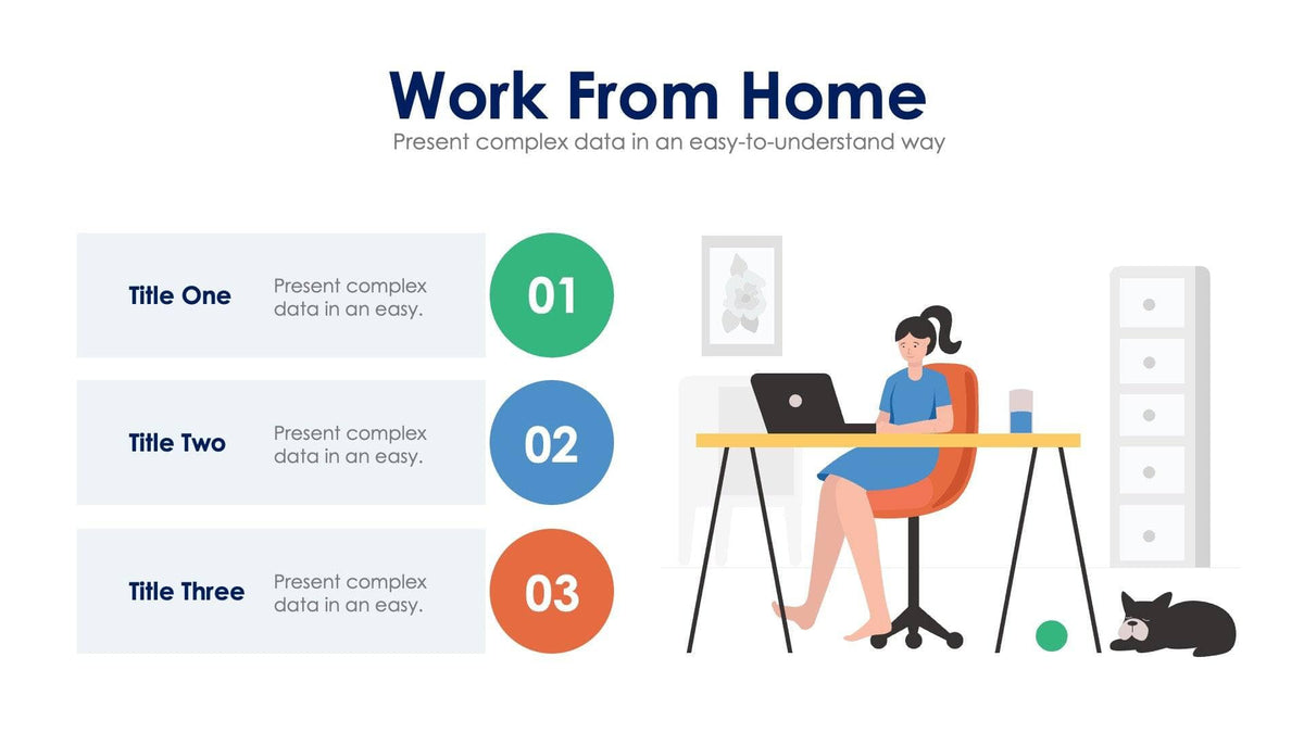 Work From Home Slide Infographic Template S01262306 – Infografolio