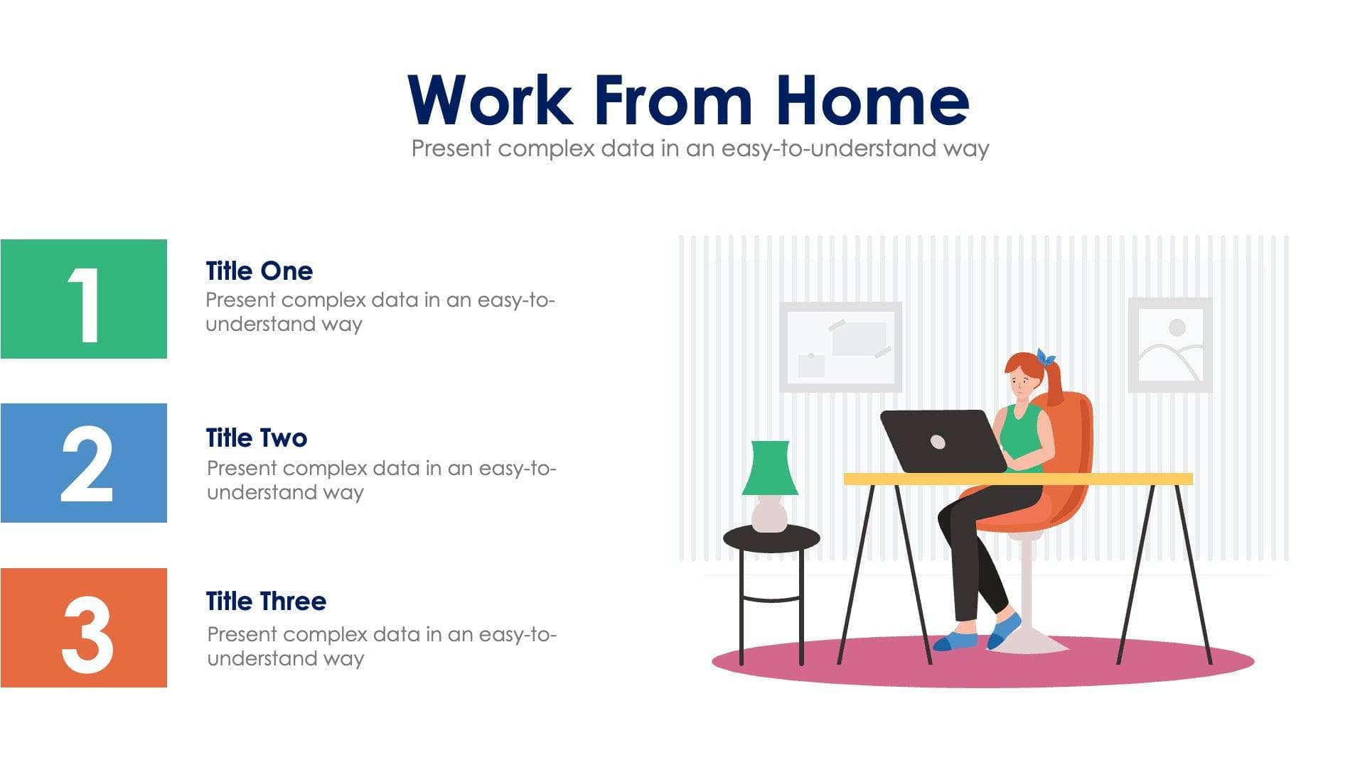 Work From Home Slide Infographic Template S01262307 | Infografolio